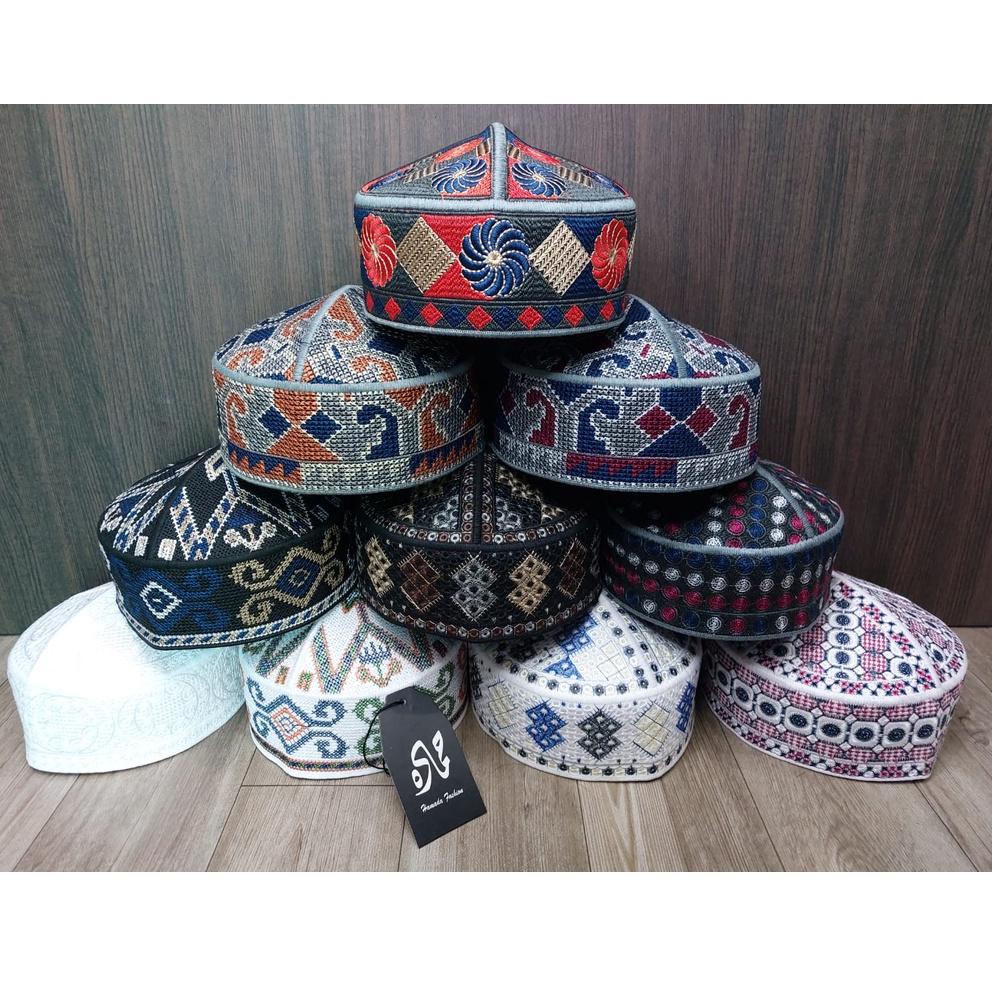 Order 934509] Pakistani HAMADA Exclusive Caps BOX Packaging/ Full Embroidered Caps/Men's Caps ...