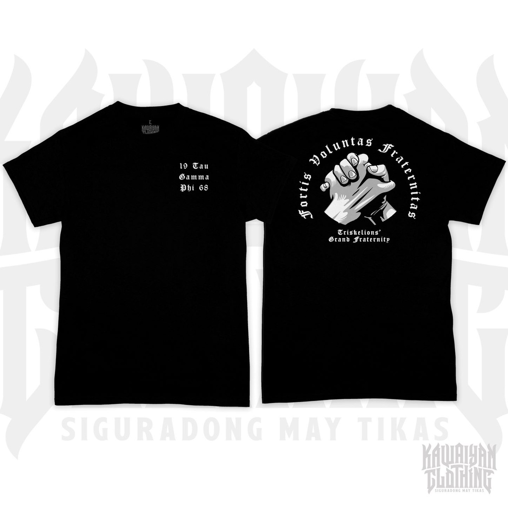 HAND SHAKE TRISKELION FRATSHIRT KAWAIYAN CLOTHING | Shopee Philippines
