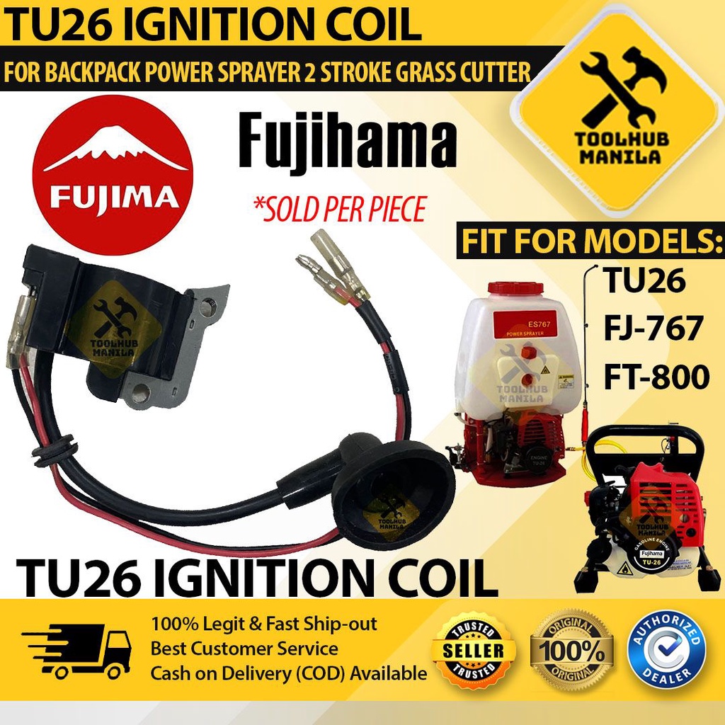 TU26 Ignition Coil for 2 stroke Backpack Power Sprayer Automobile ...