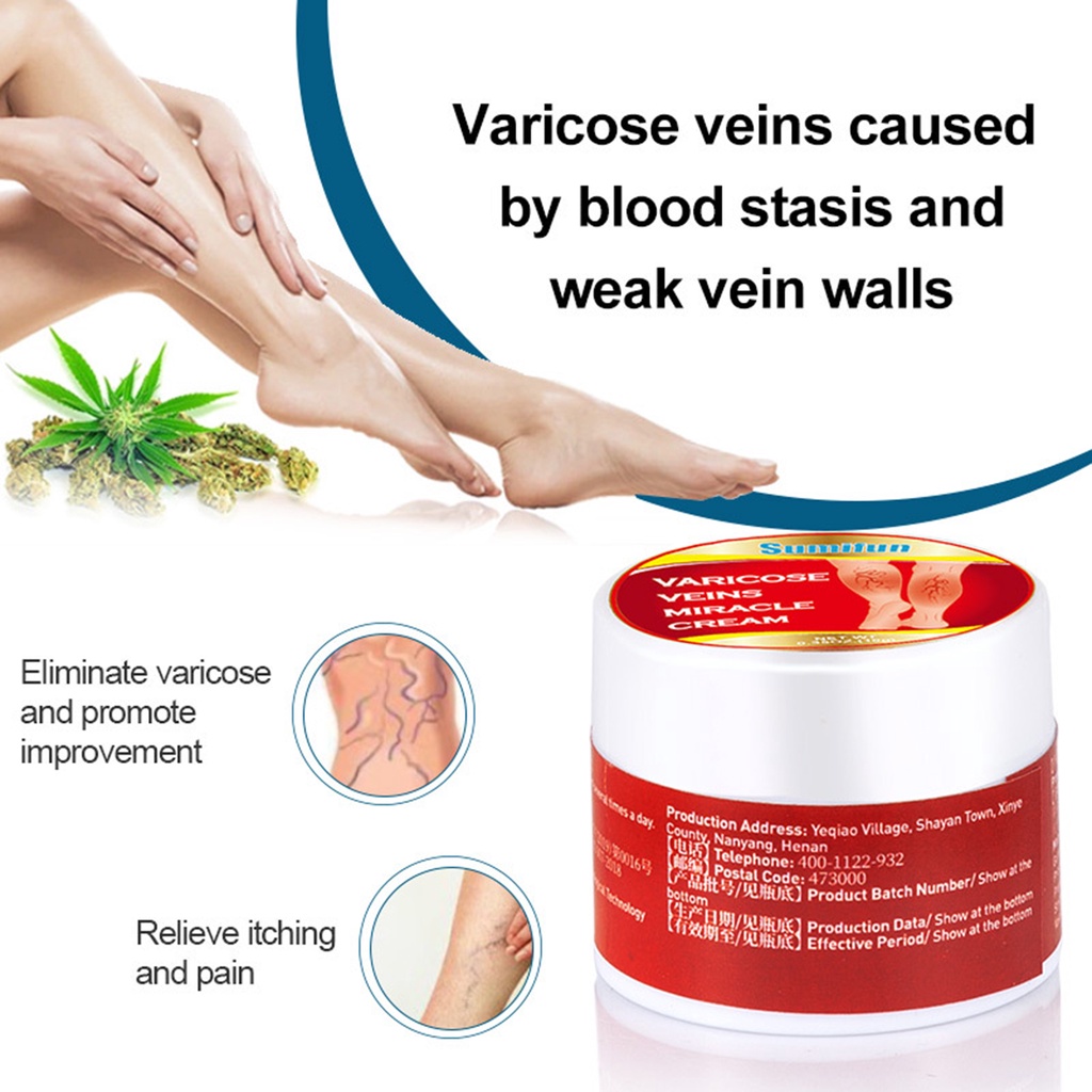 ACS-10g Veins Cream Easy to Absorb Repair Swelling Improve Metabolism ...