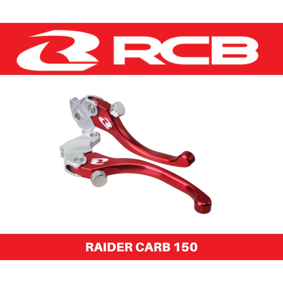 RCB Brake Lever Set S2 Series for Suzuki Raider 150 Carb RS8 ( hub ...