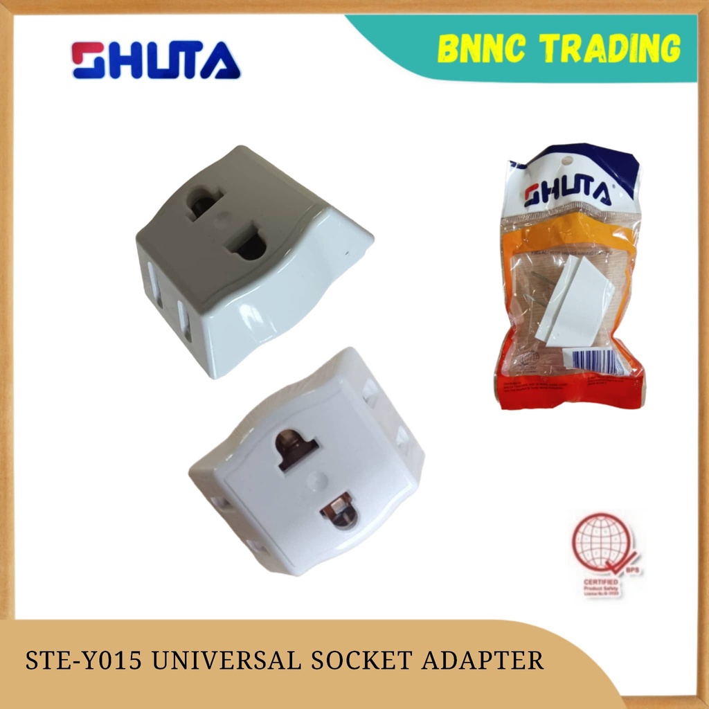 SHUTA STE-Y015 UNIVERSAL ADAPTOR | Shopee Philippines