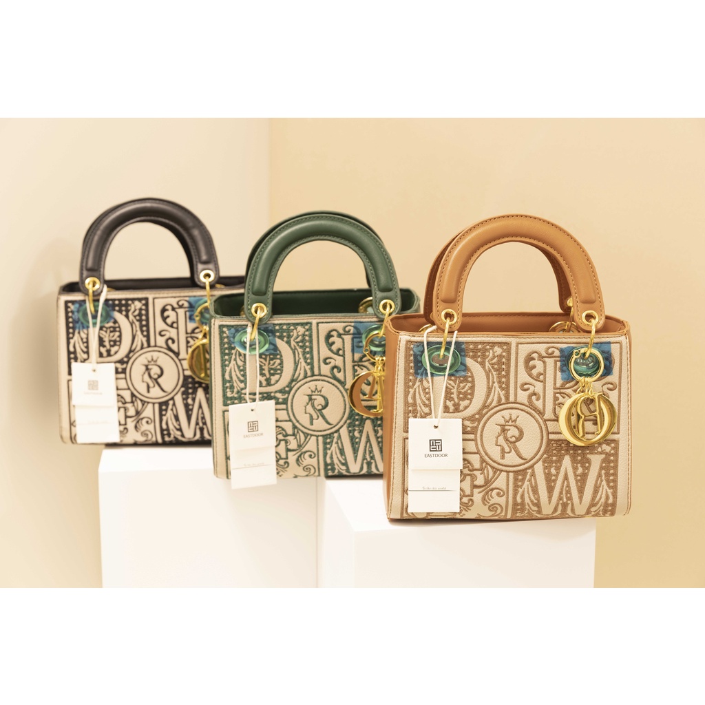EastDoor Luxury Retro Biscuit Fashion Handbag Versatile One-shoulder ...