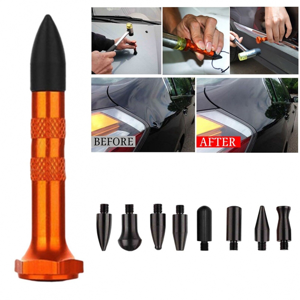 Paintless Hail Dent Repair Removal Kit Auto Body Tap Down Pen Tools + 9 ...