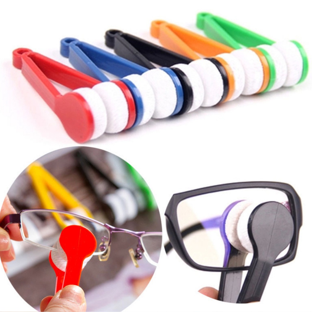 Eyeglass Microfiber Spectacles Cleaner Wiping Tools Portable Business ...
