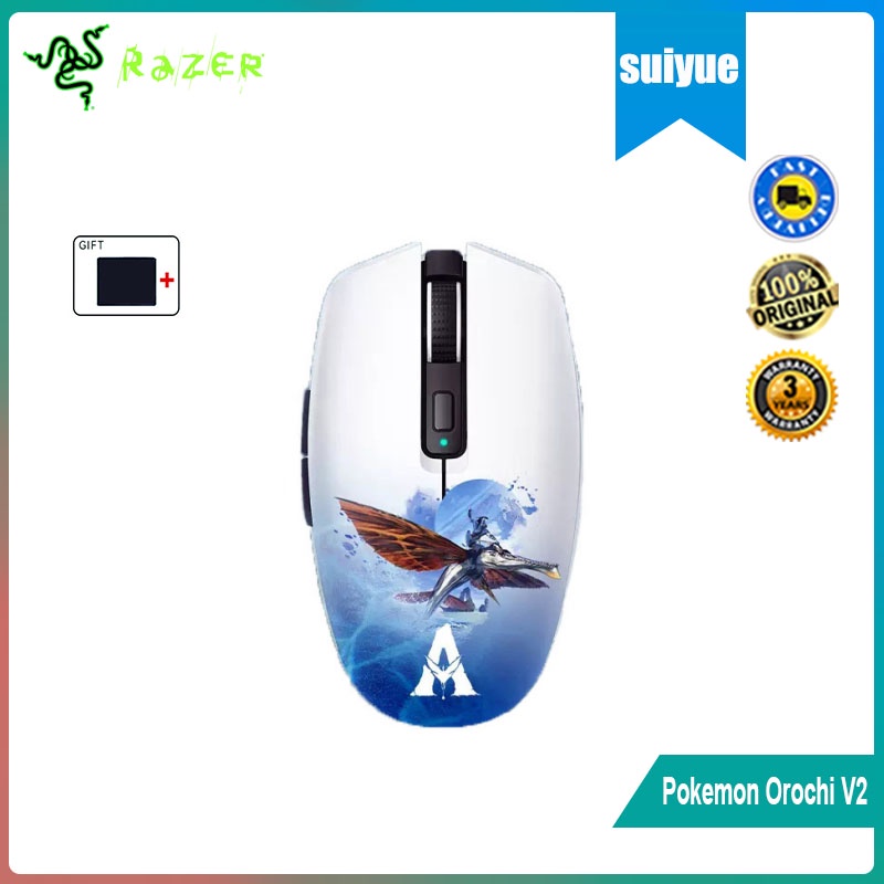 Razer Orochi V2 Avatar The Way of Water Limited Edition Wireless Mouse ...