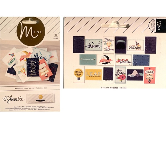 Heidi Swapp Minc 4x6 Shimelle Space Cards | Shopee Philippines
