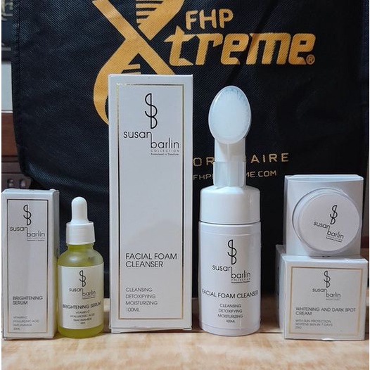 Susan Barlin Collection Set Facial Cleanser Dark Spot corrector Facial ...
