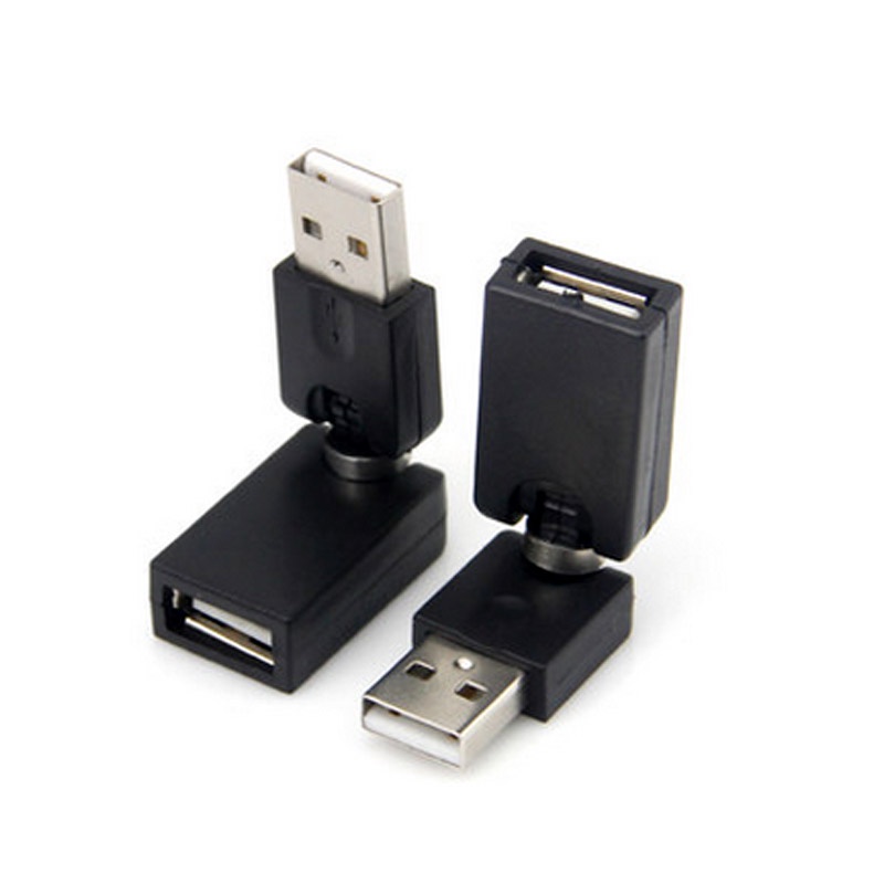 Flexible Swivel Twist Angle 360 Degree Rotating USB 2.0 Adapter ...