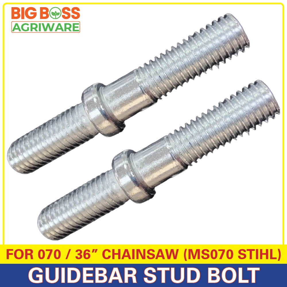 BBA Guide Bar Stud Bolt Set for MS 070 Chainsaw / 36" Chainsaw | Shopee ...
