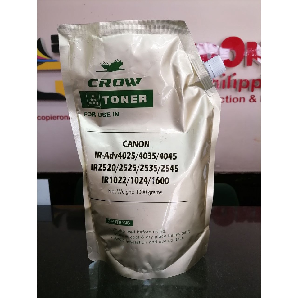 Toner Canon IR2520, 2525, 2535, 2545, 1022, 1024, 1600 MC Crow (1kg) | Shopee Philippines