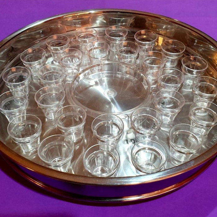 27th Traditional Holy Communion Tray (Divan+27Th Cup+Box) | Shopee ...
