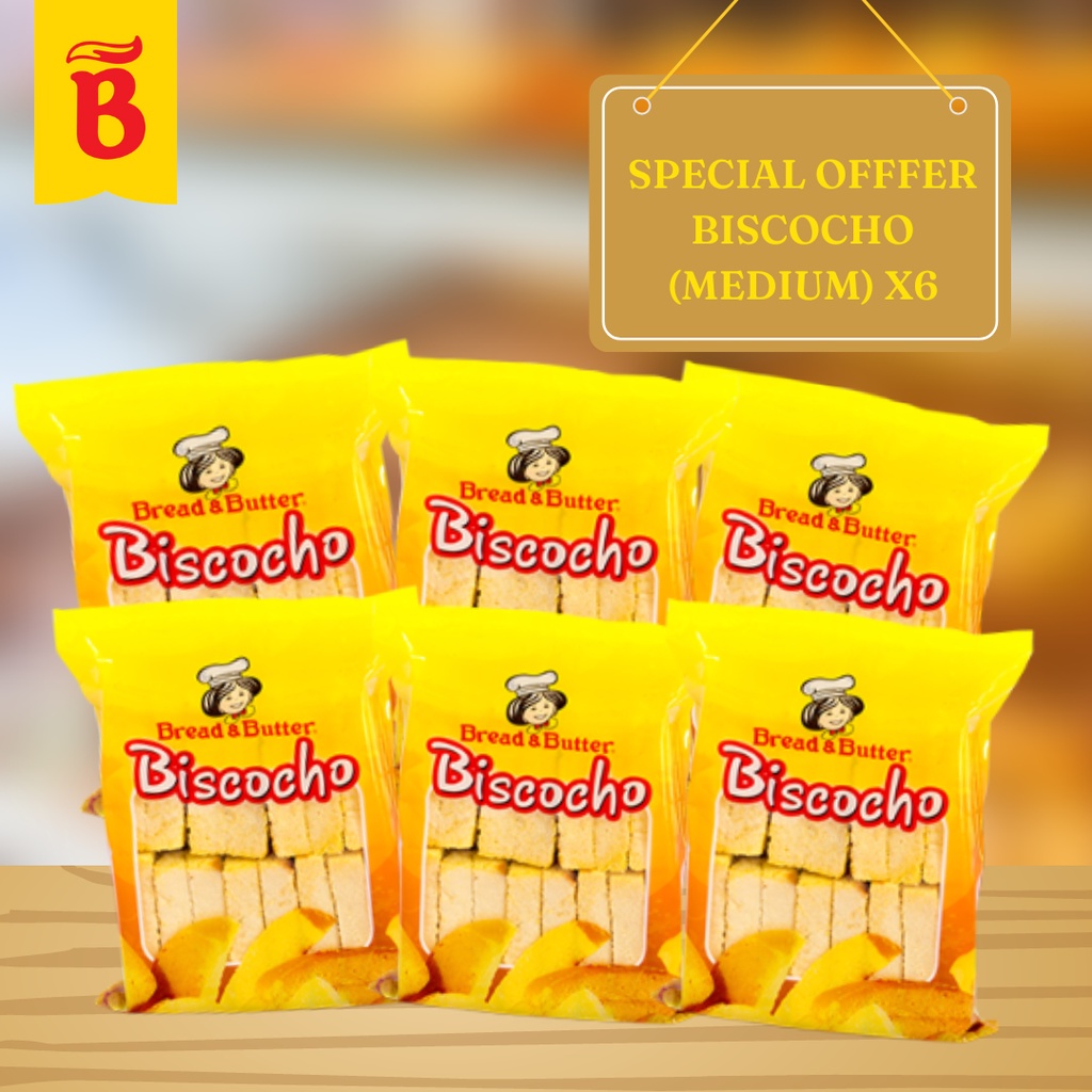 Bread & Butter - Biscocho [Medium] Special Bundle | Shopee Philippines