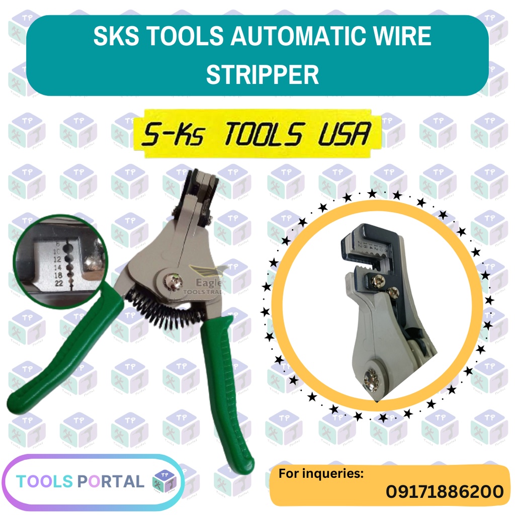 SKS Tools Automatic Wire Stripper | Shopee Philippines