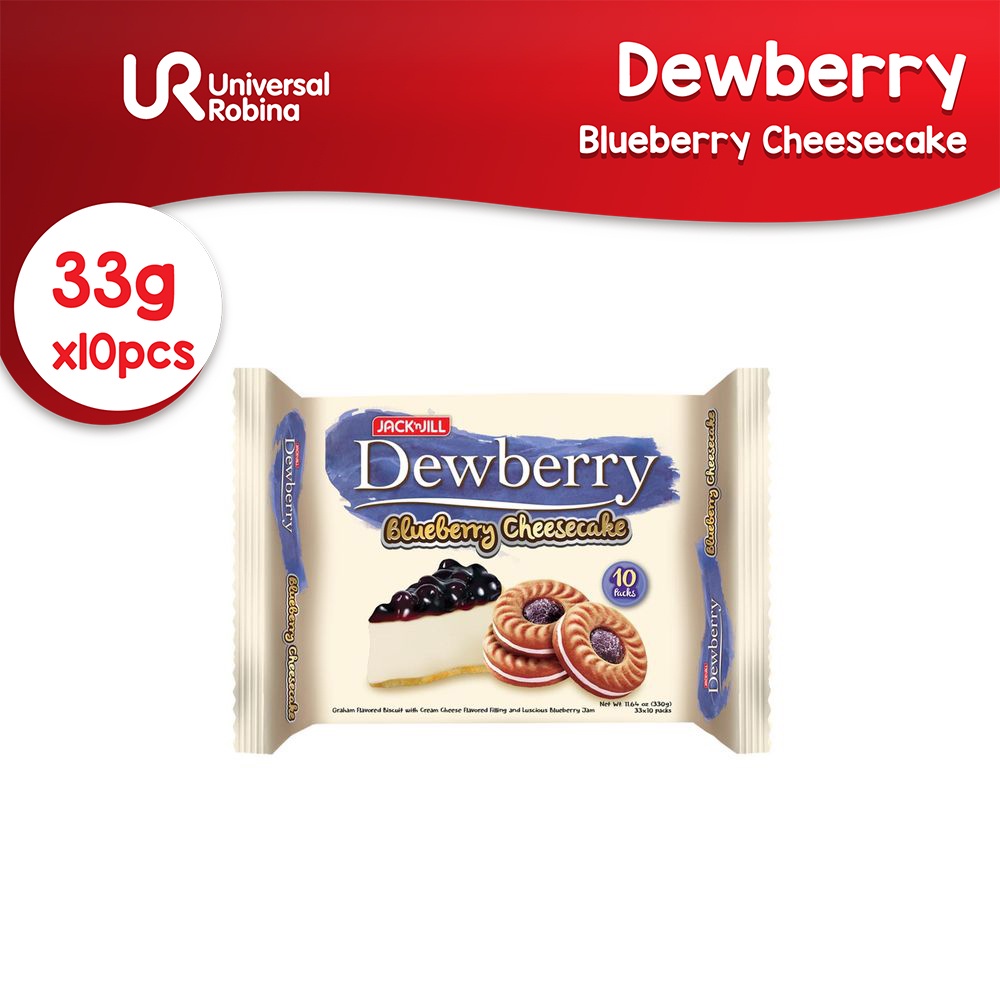 Dewberry Blueberry Cheesecake (33g x 10) | Shopee Philippines