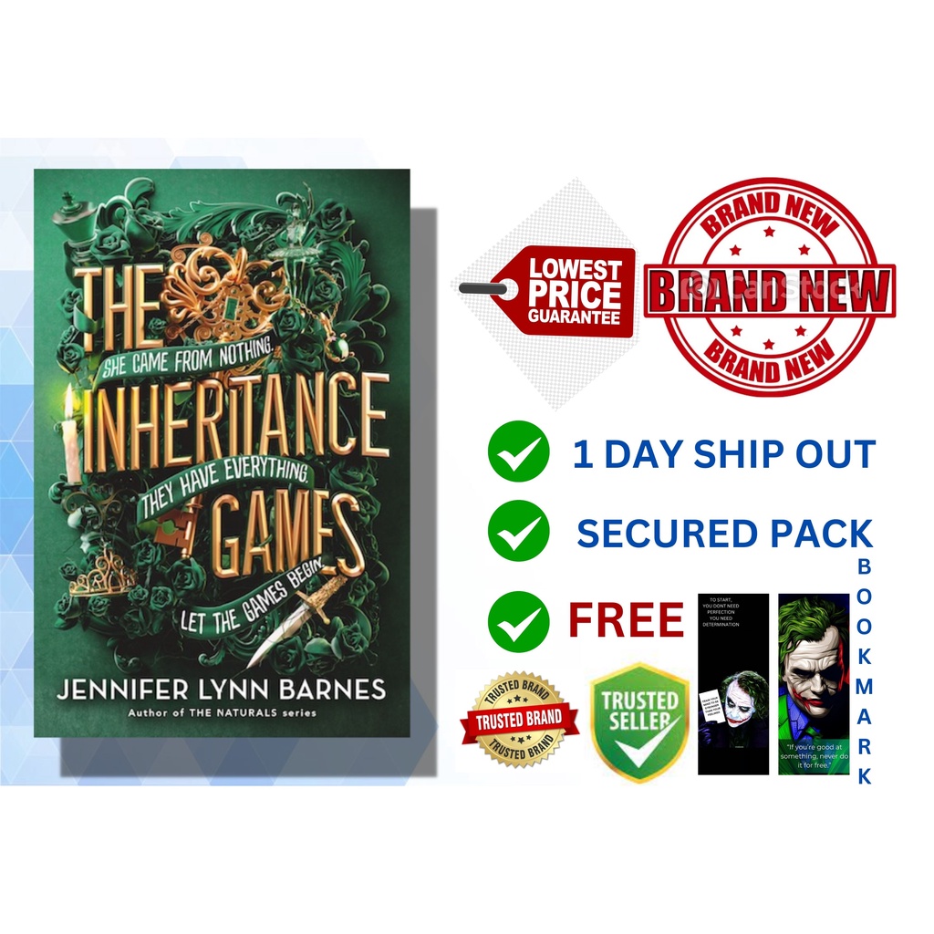 The Inheritance games by: jennifer lynn barnes-BrandNew(paperback ...
