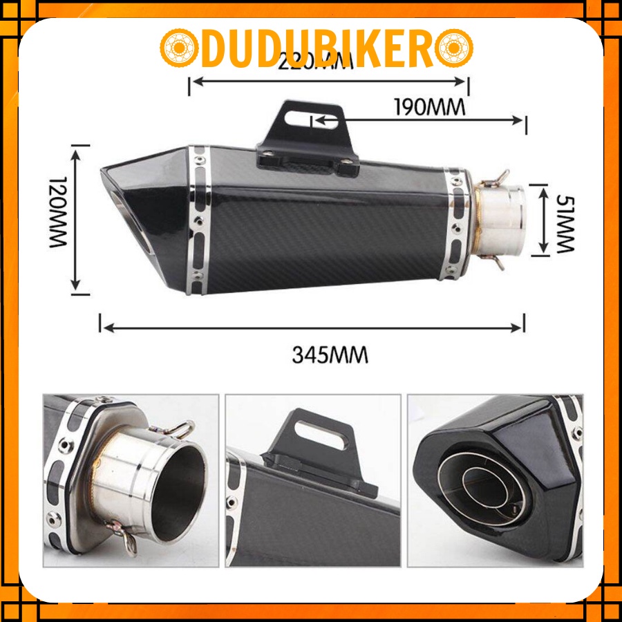 Akrapovic Chicken Thigh Exhaust, High Quality Akra R9 Exhaust + Full ...