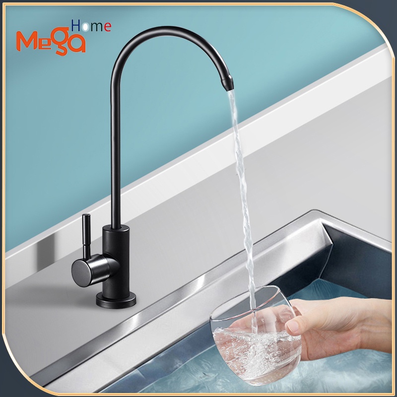 304 Stainless Steel 1/4'' Purified Water Faucet Stainless Direct ...