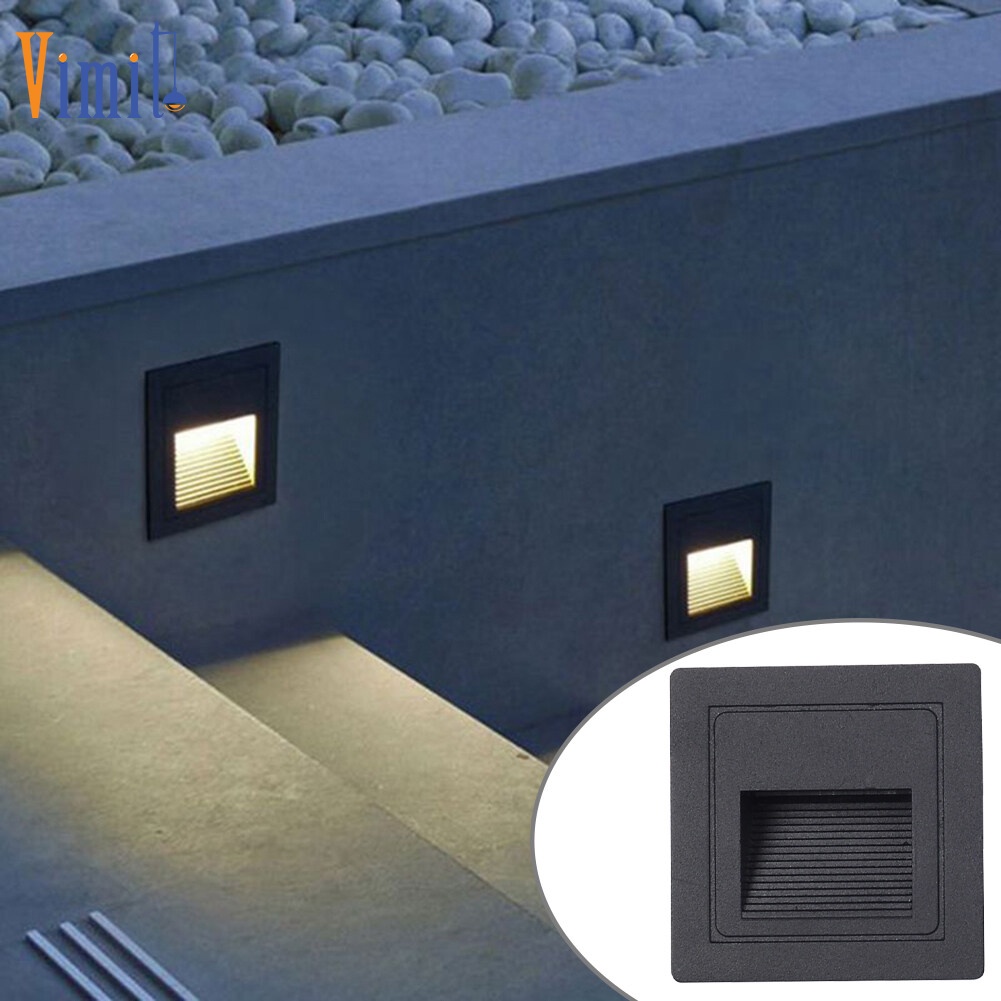 【Free Shipping.】Vimite Recessed LED Wall Lamp Stair Light 3W LED Step ...