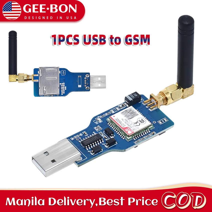 GEEBON Usb to Gsm Module Quad-band Gsm Gprs Sim800 Sim800c Module for ...