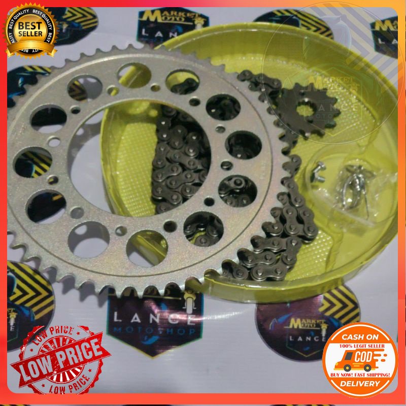 CRF 250 CHAIN SPROCKET SET 13/51/520 120L PERFECT POWER | Shopee ...