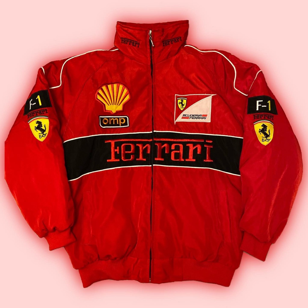 F1 Racing Jacket Long Sleeve Retro Motorcycle Jacket Motorcycle Suit F1 ...