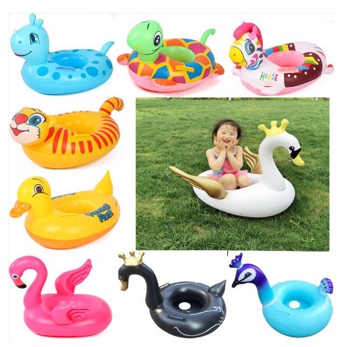 Kid Swimming Float Boat Inflatable Floater Salbabida For Baby | Shopee ...