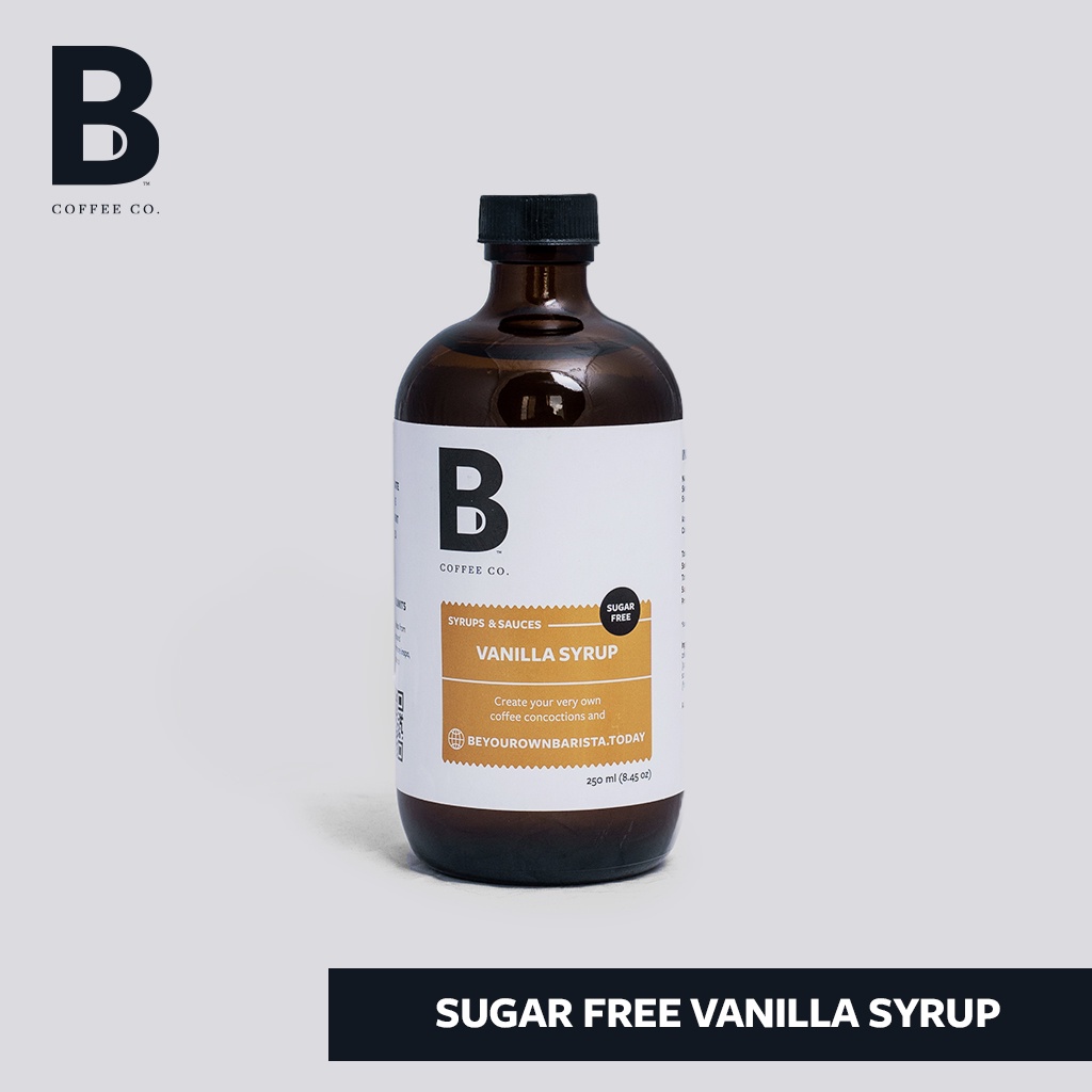 B Coffee Co. Sugarfree Vanilla Syrup 250ml | Shopee Philippines