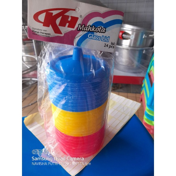 Kh CROWN AND KH PREMIER GLASS LIDS (12PCS) | Shopee Philippines