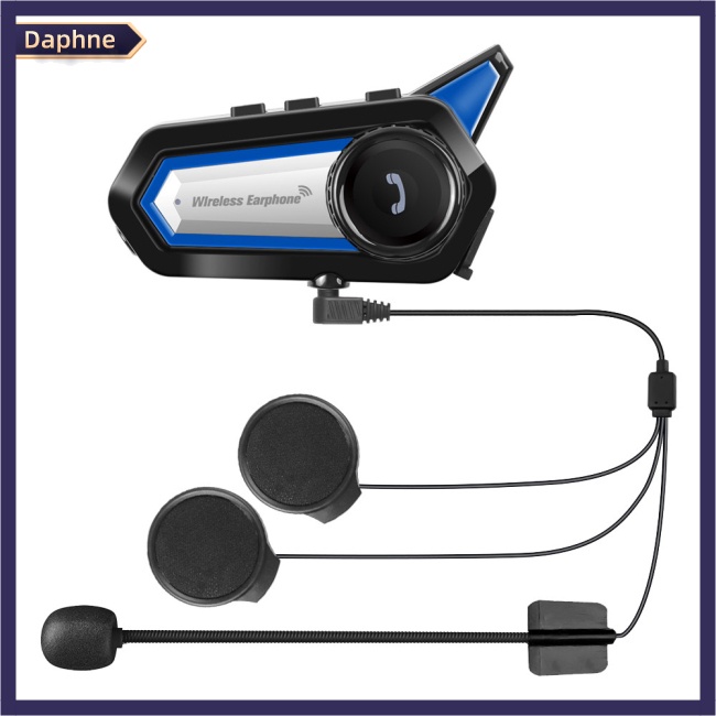Daphne Bt31 Motorcycle Helmet Headphone Waterproof 1000mah Battery ...