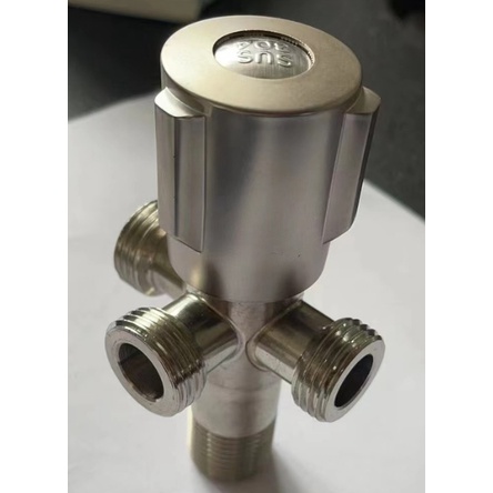 RCG SUS304 Stainless Steel One Way Angle Valve 1/2" Angle Valve With ...
