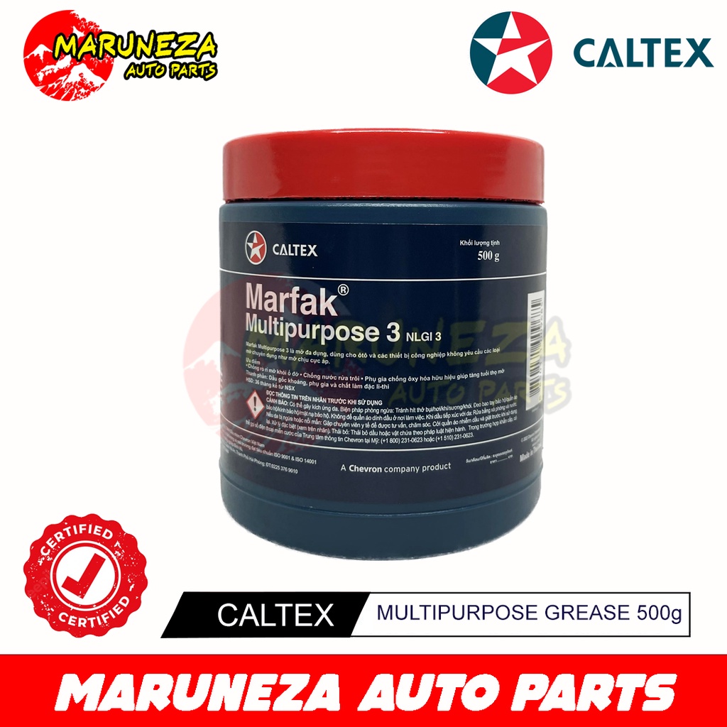 Caltex Marfak Grease GRS MP 3 500g | Shopee Philippines