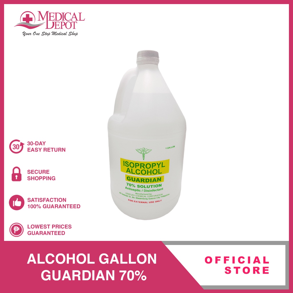 Alcohol Gallon Guardian 70% | Shopee Philippines