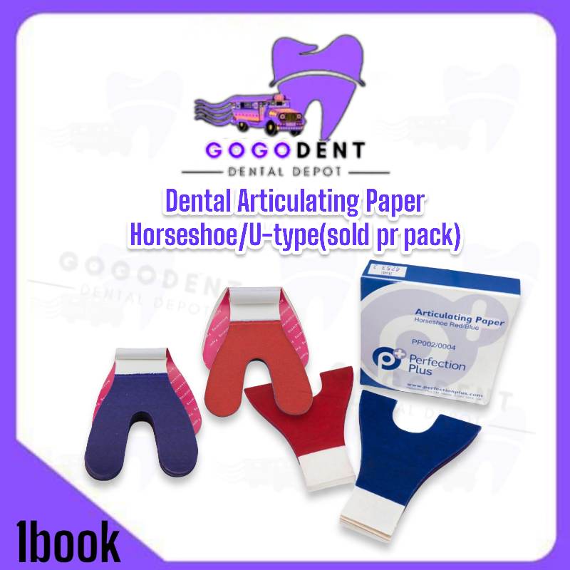 Dental Articulating Paper U-Shape(sold pr pcs) | Shopee Philippines