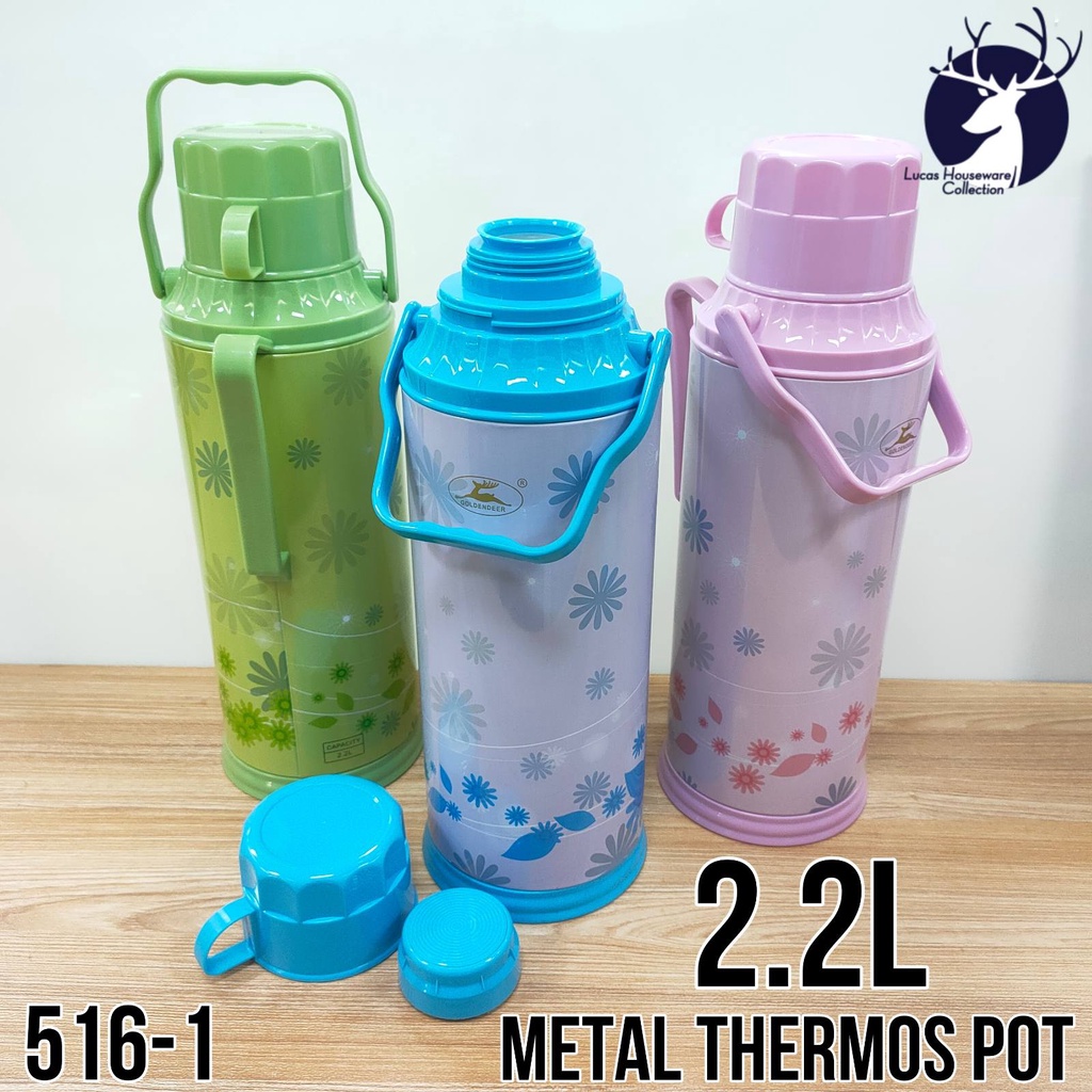 PLASTIC THERMOS / METAL THERMOS 2.2L TO 3.2L / THERMOS VACUUM FLASK / 100% FULLY INSULATED ...