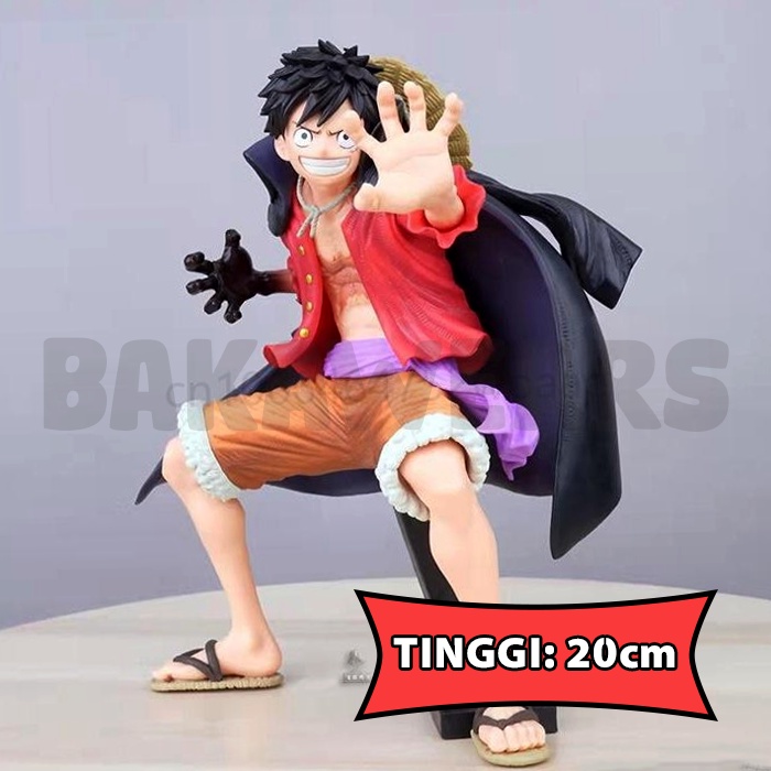 One Piece Anime Display Figure: Monkey D. Luffy 20cm (Bakawears ...