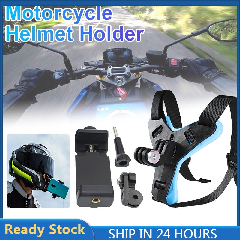 Motorcycle Helmet Chin Stand Mount Holder for GoPro Hero 5/6/7 Action ...
