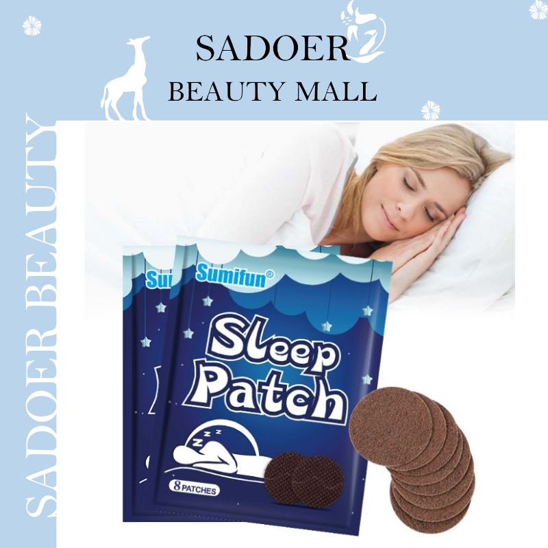 SADOER 8pcs 1set Sleep Patch Relieve Headache Stress Plaster Improve ...