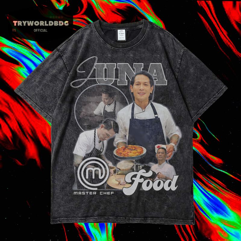 Tryworldbdg OFFICIAL "JUNA" OVERSIZED T-Shirt | Washed Shirt | Stone ...