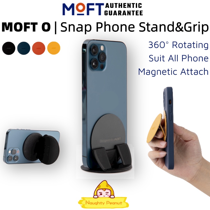 MOFT O Snap Phone Stand&Grip (Magnetic Design,Non Adhesive) Live Stream Phone Holder | Shopee ...