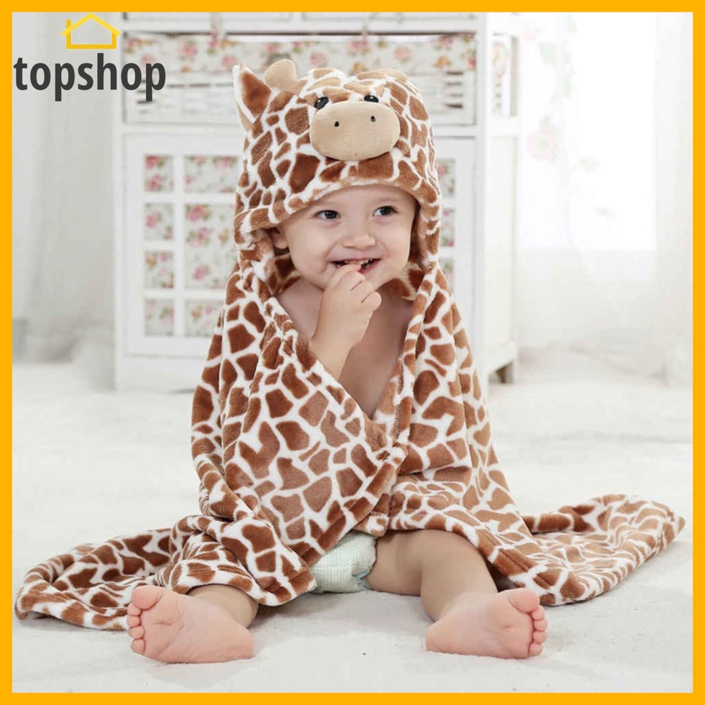 TOPSHOP Baby Hooded Towel Blanket Baby Bath Towel Cartoon Design ...