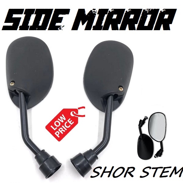 YAMAHA Mio Sporty - SIDE MIRROR Motorcycle STOCK type SHORT STEM BIG ...