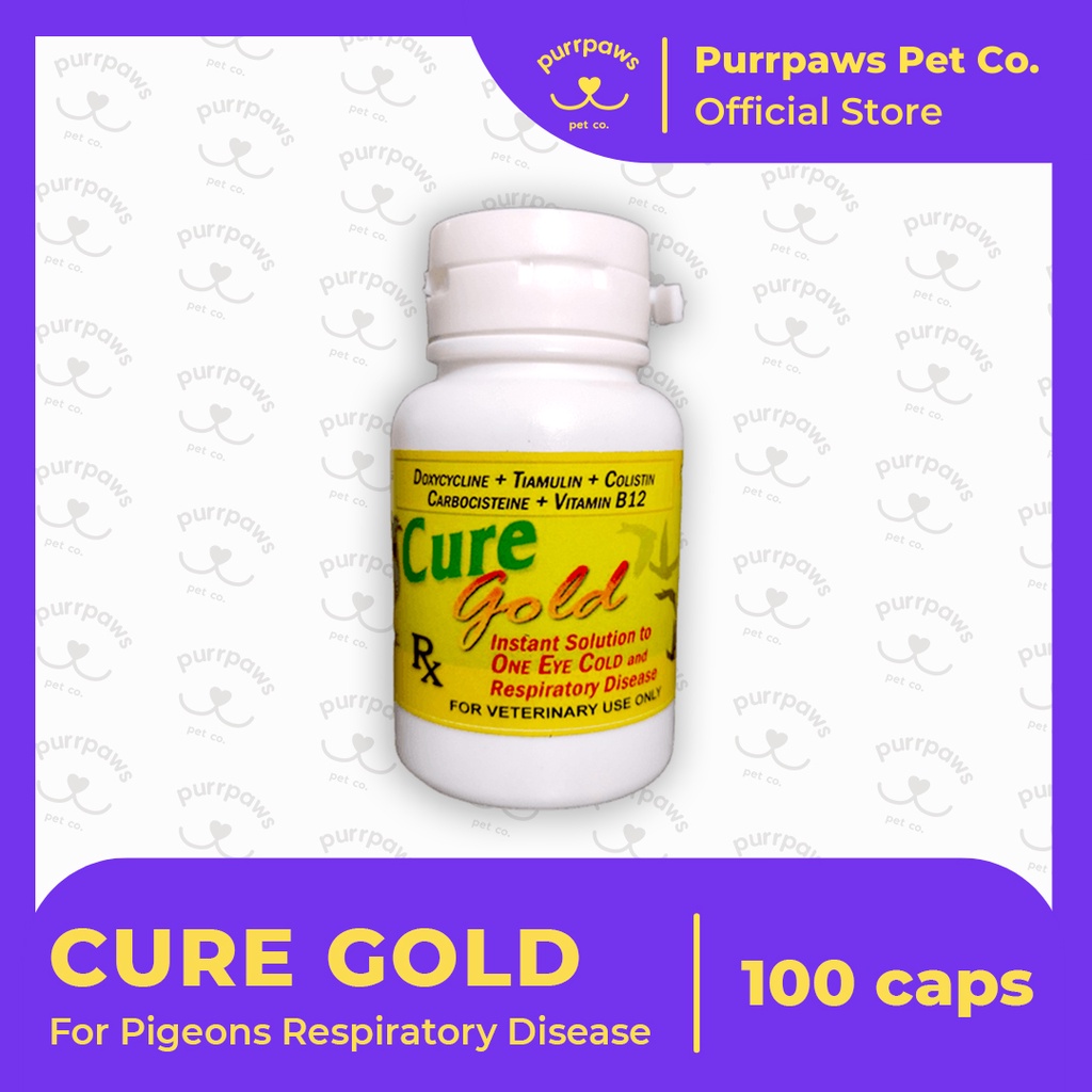 CURE GOLD for Racing Pigeons (100 capsules) | Shopee Philippines