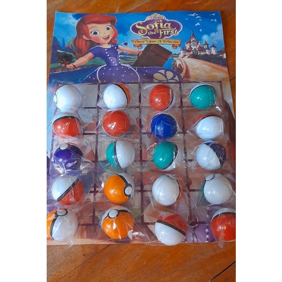20 PIECES MINI POKEMON BALLS IN A PAD | Shopee Philippines