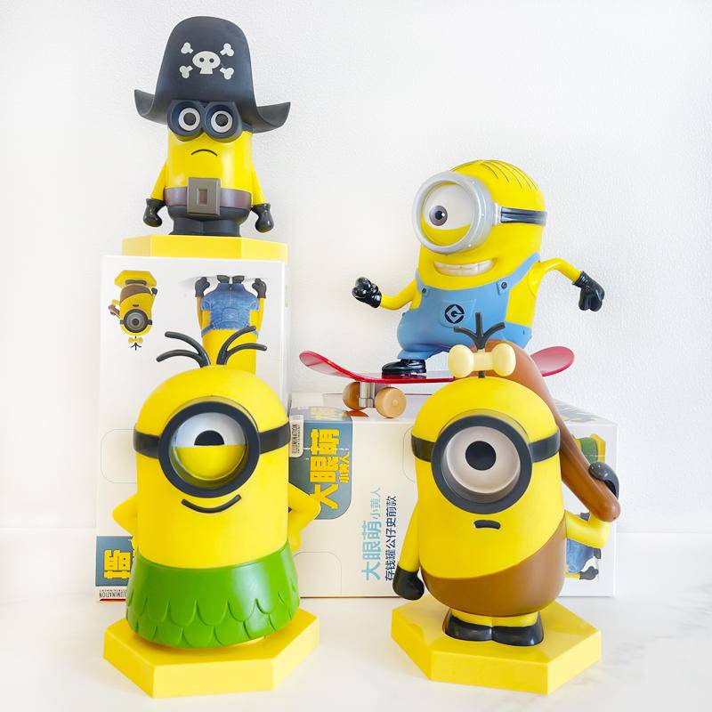 Minions Piggy Bank, Despicable Me 2 Pirate Minions, Minions in grass ...