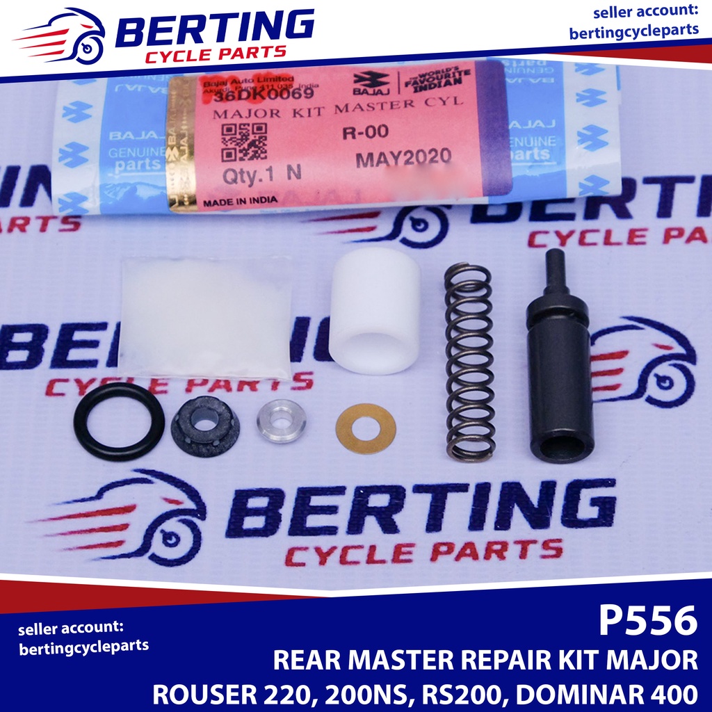 REAR MASTER REPAIR KIT MAJOR Rouser RS200 220 Dominar 400 KTM Duke RC ...