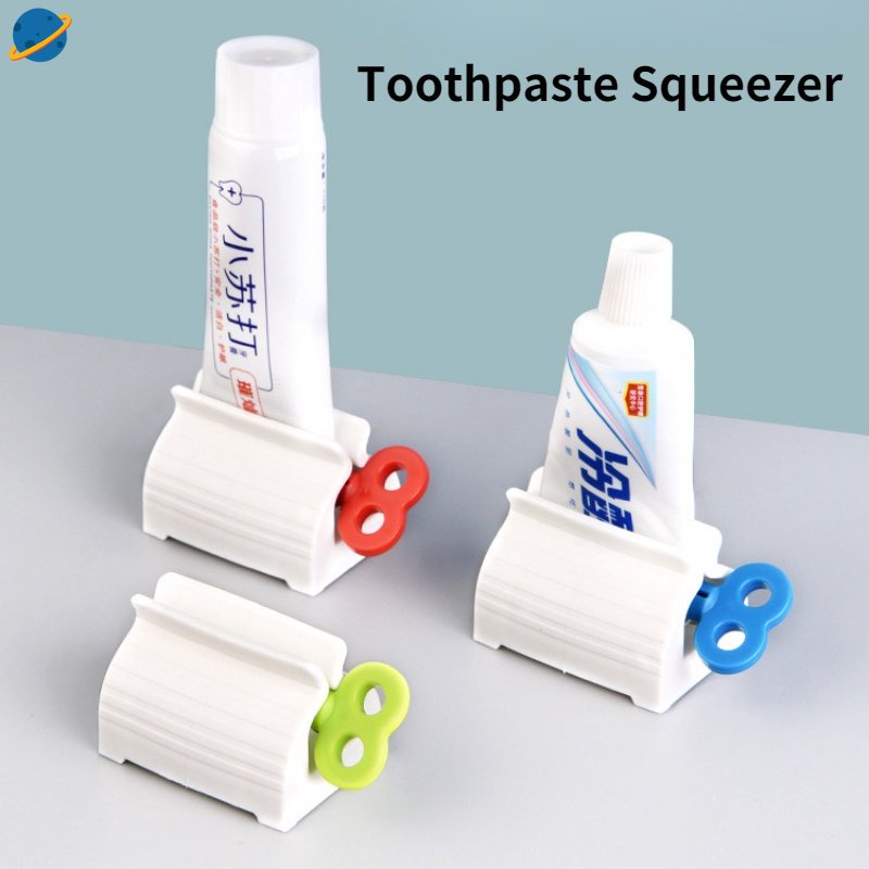Toothpaste Squeezer,Rolling Tube Toothpaste Dispenser Plastic Vertical ...