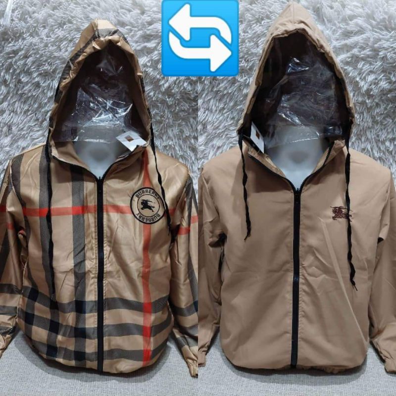 Branded Design REVERSIBLE Jacket | Shopee Philippines