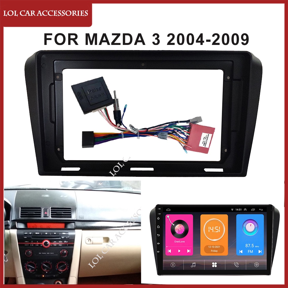 9 Inch For Mazda 3 2004-2009 Car Radio Fascias Android MP5 GPS Player ...