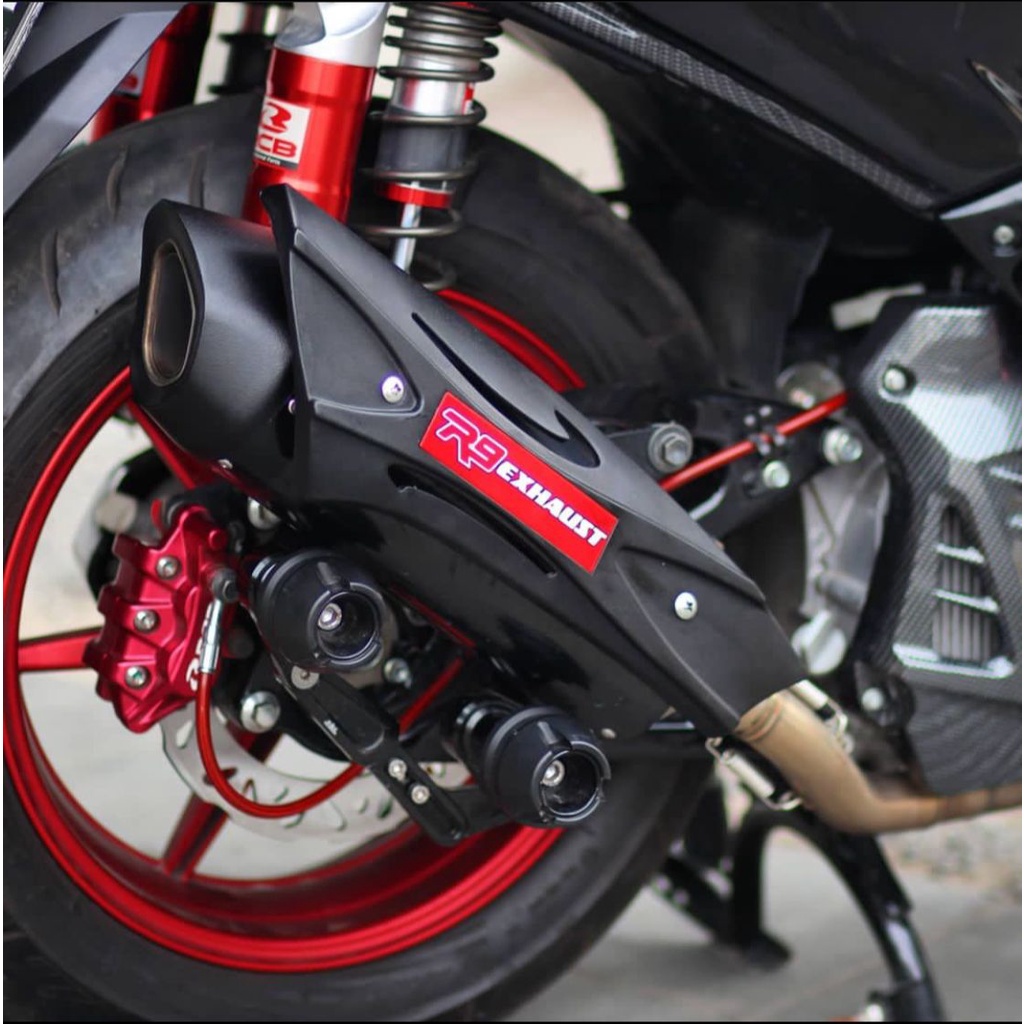 LOKAL Racing Exhaust R9 Misano Nmax New Nmax Old Aerox 155 Aerox new ...
